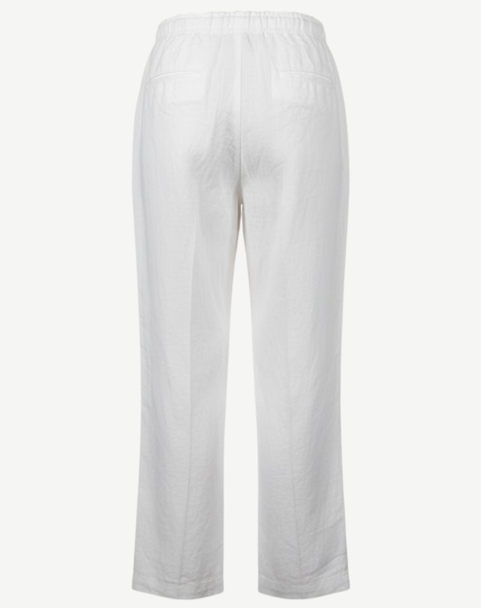 White Linen Drawstring Pants – Corfu Jeans